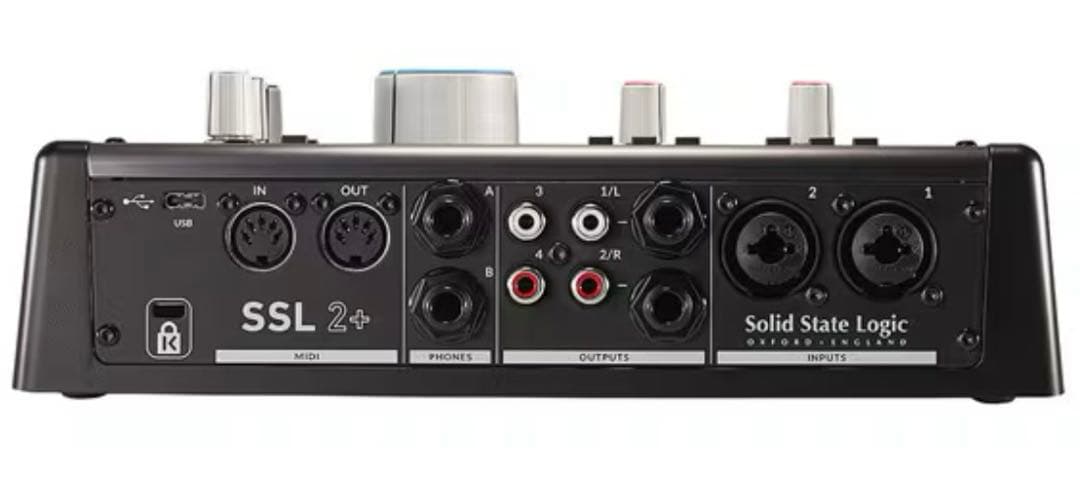 SSL 2+ Solid State Logic オーディオインターフェース