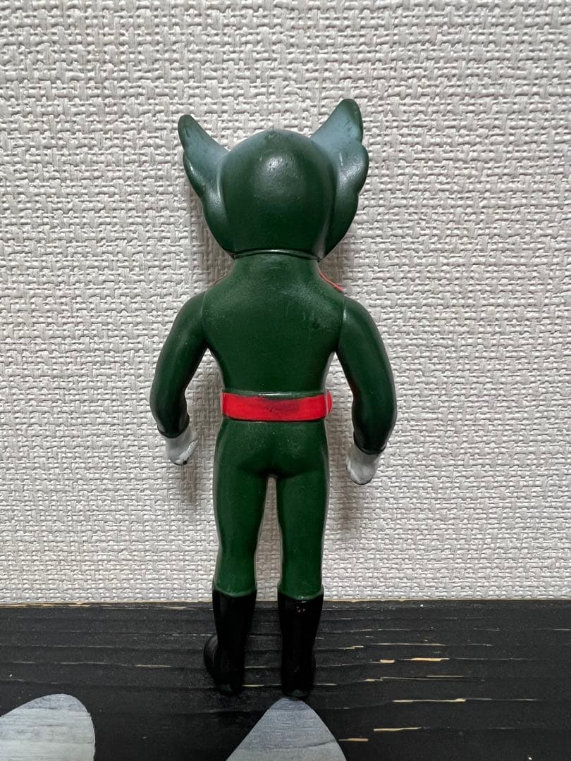 ※美品 超人バロム1パチソフビ 無版権 ソフビ当時物 昭和レトロ フィギュア