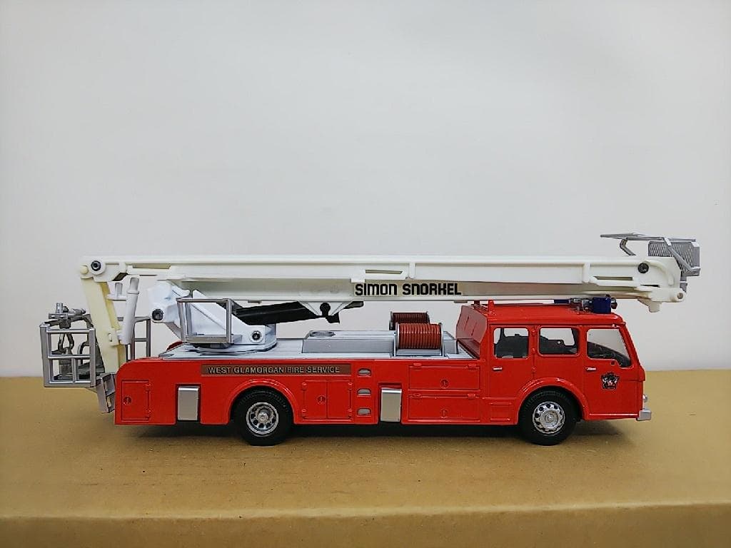 コーギー Fire Brigade 消防車 高所作業車 モデルミニカー