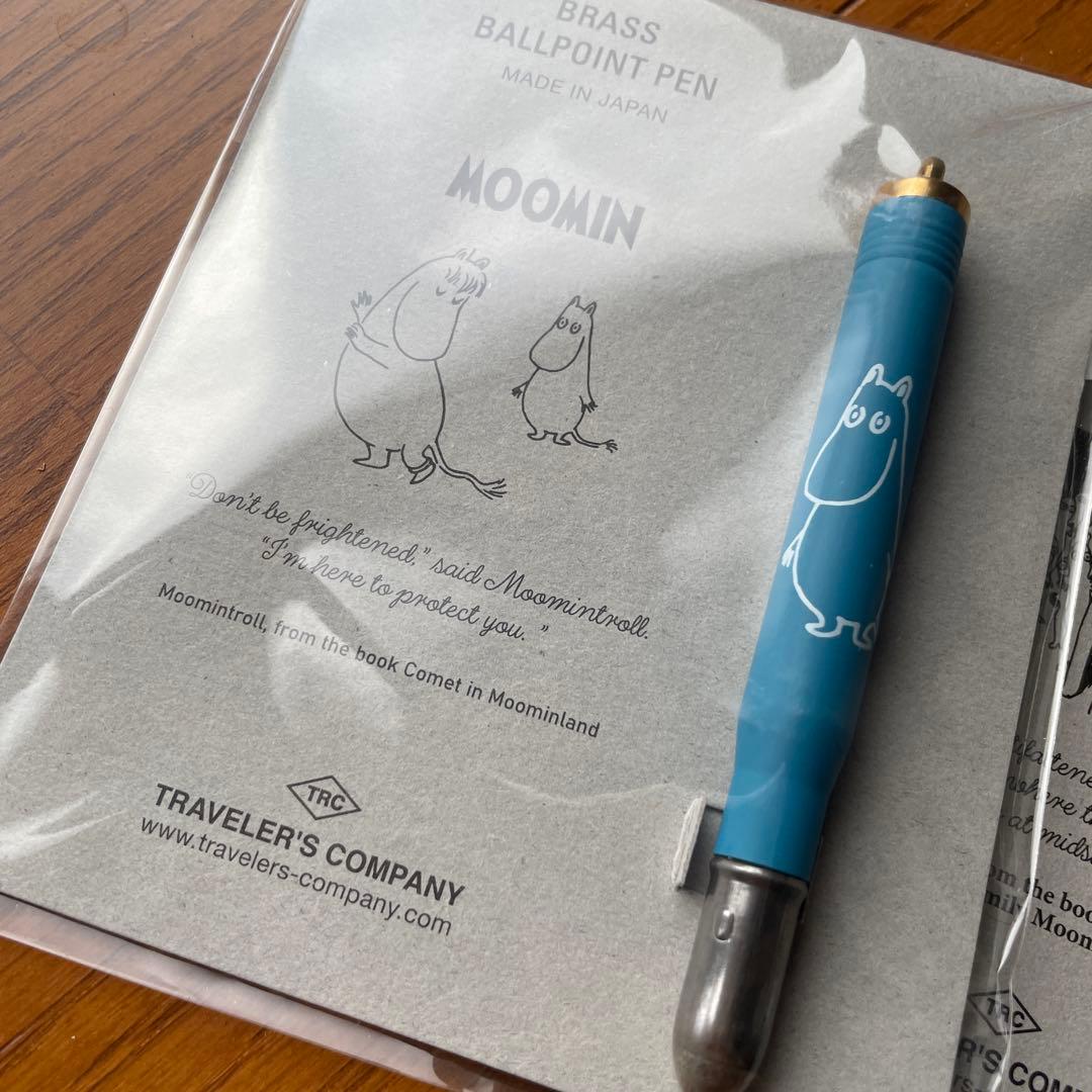 ムーミン トラベラーズノート サインペン ボールペン