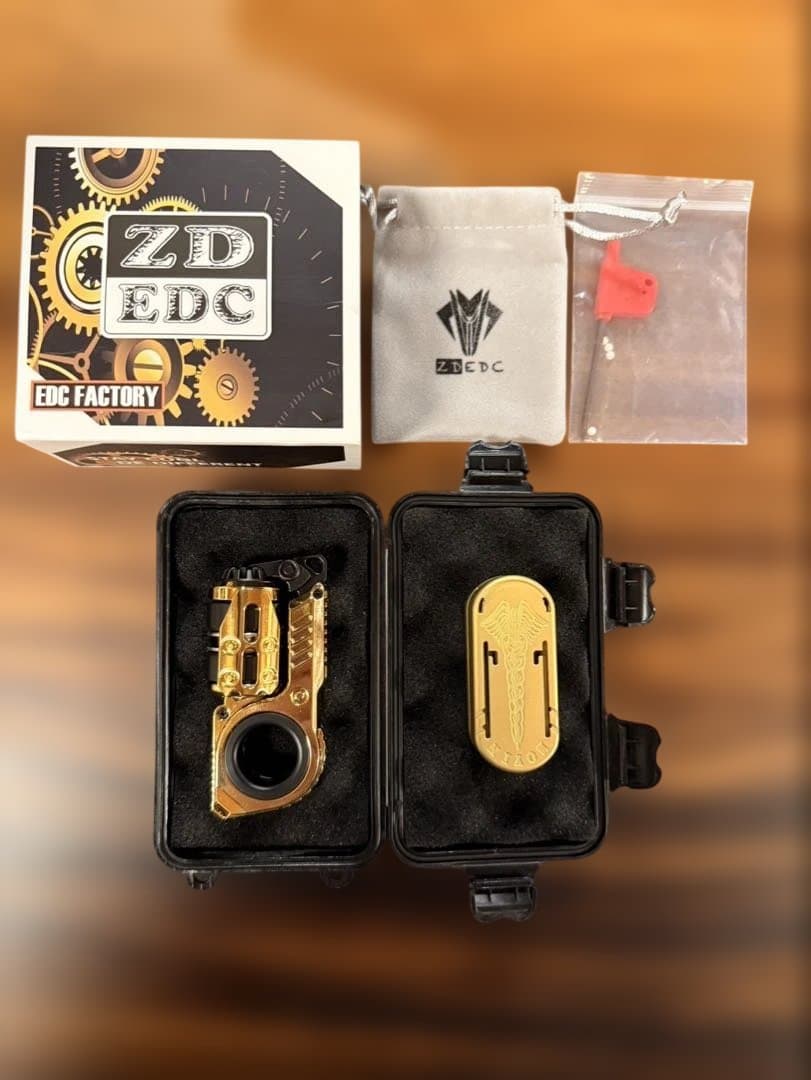 「正規品」ZD Scepter EDC 音叉入り チタン製とグレネード型セット