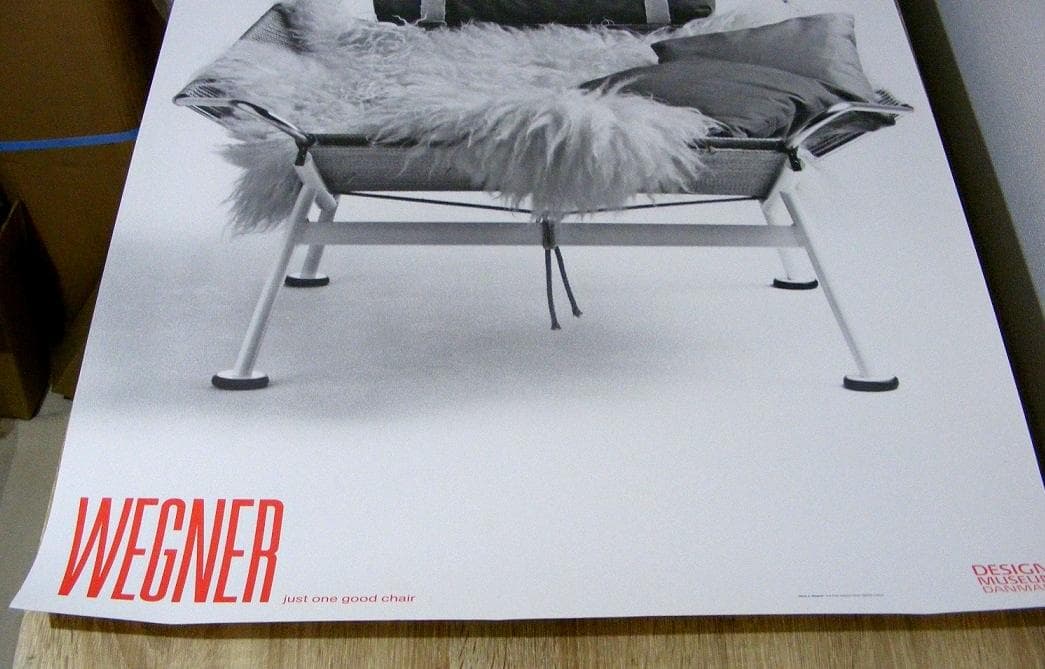Hans J. Wegner Design Museum 2014年ポスター