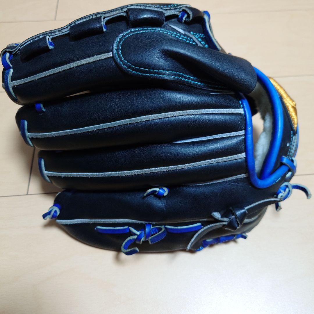 Mizunopro HAGA JAPAN 軟式グローブ 黒/青
