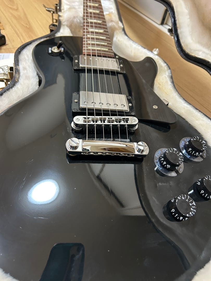 ギター Gibson Les Paul Studio Ebony 2012 ETune