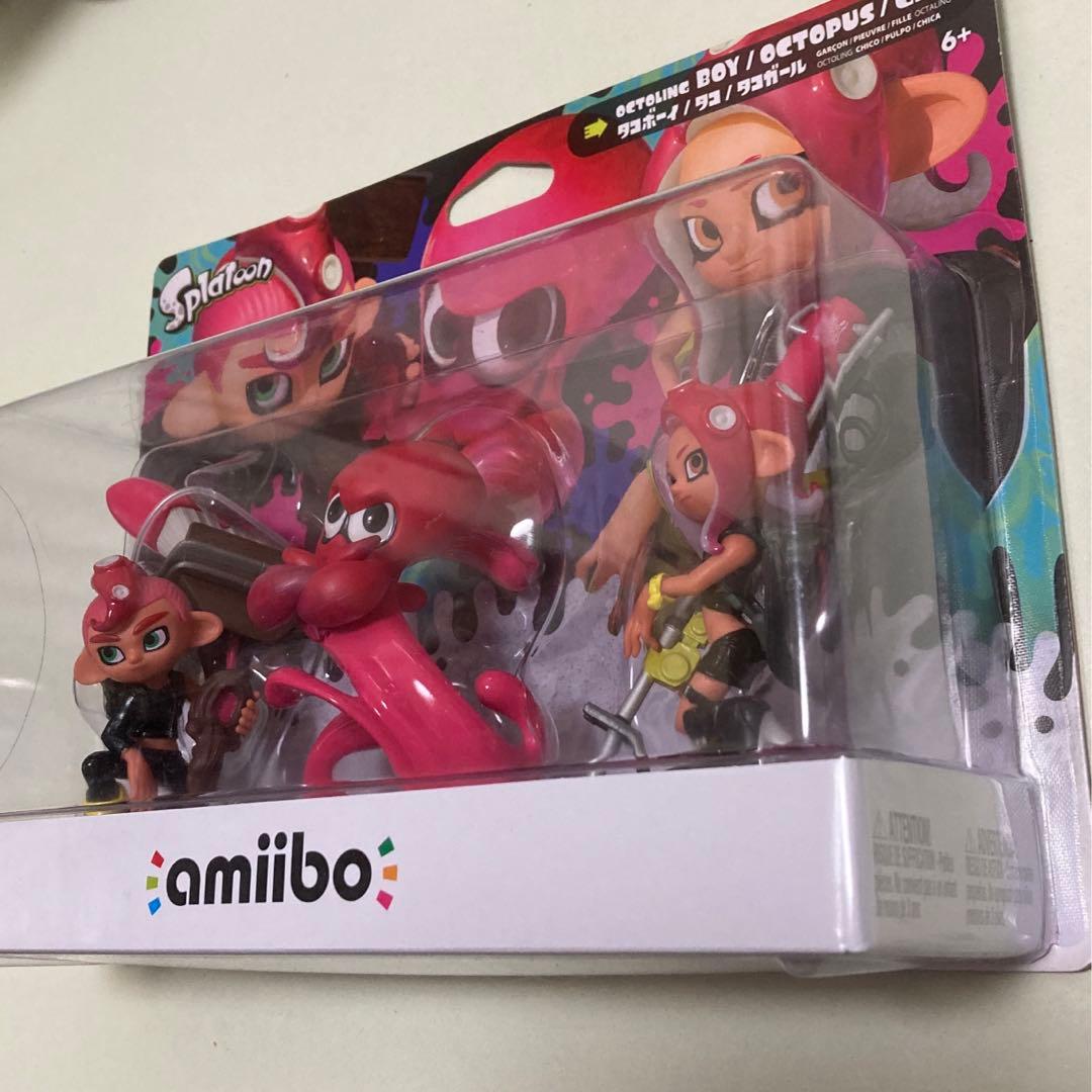 新品スプラトゥーン amiibo タコガール/タコ/タコボーイ トリプルセット！