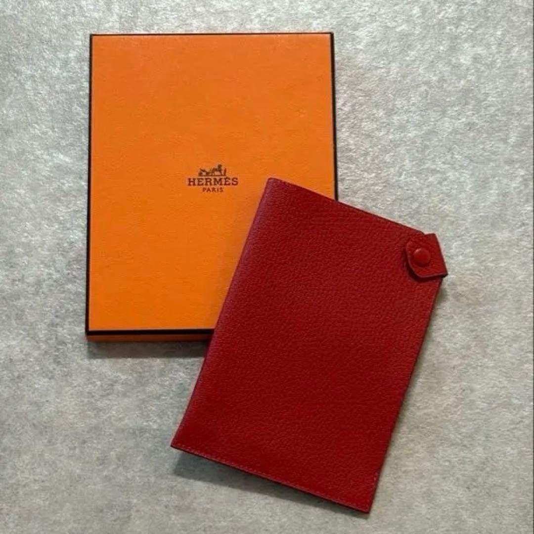 HERMES × pour louis xiiiパスポートケース_非売品