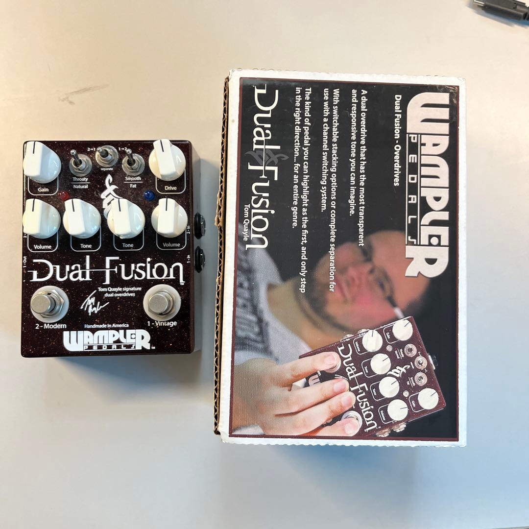 ギター Wampler Dual Fusion