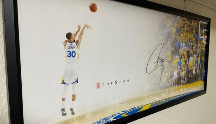 stephen curry UD 直筆サインポスター