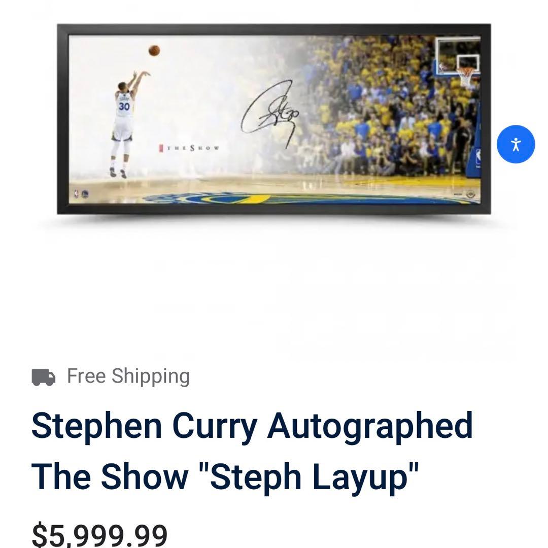 stephen curry UD 直筆サインポスター