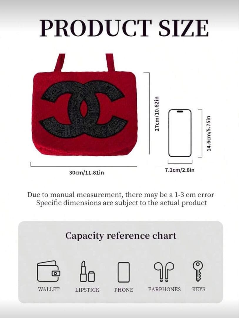 即日発送 CHANEL ノベルティトートバッグ ビッグココマーク レッド