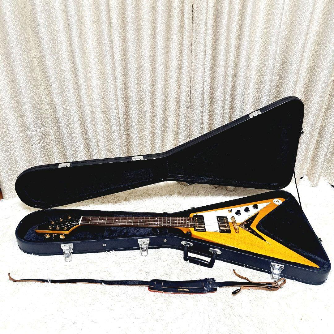 Epiphone 1958 korina Flying V コリーナハードケース