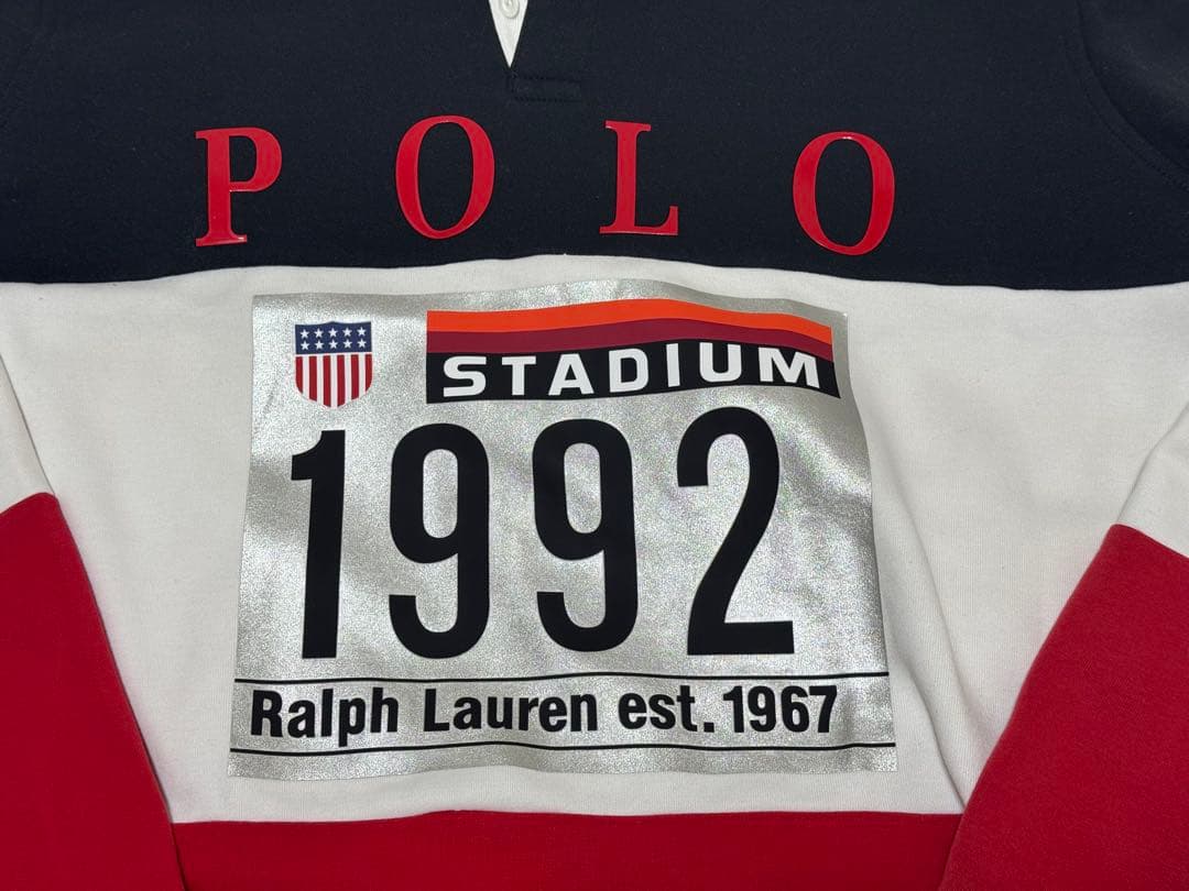 Polo by Ralph Lauren STADIUM 1992 ラガーシャツ