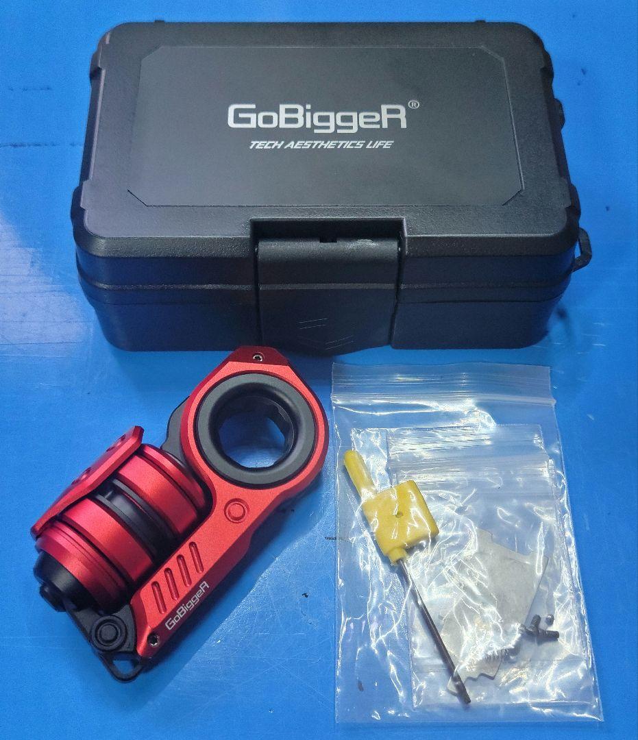 新品 GobiggeR フィジェットトイ スタングレネード 音叉内蔵 EDC 赤