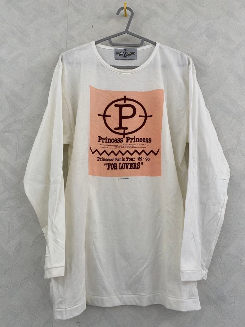 未使用品 PRINCESS PRINCESS Tour '89-'90 ロンT