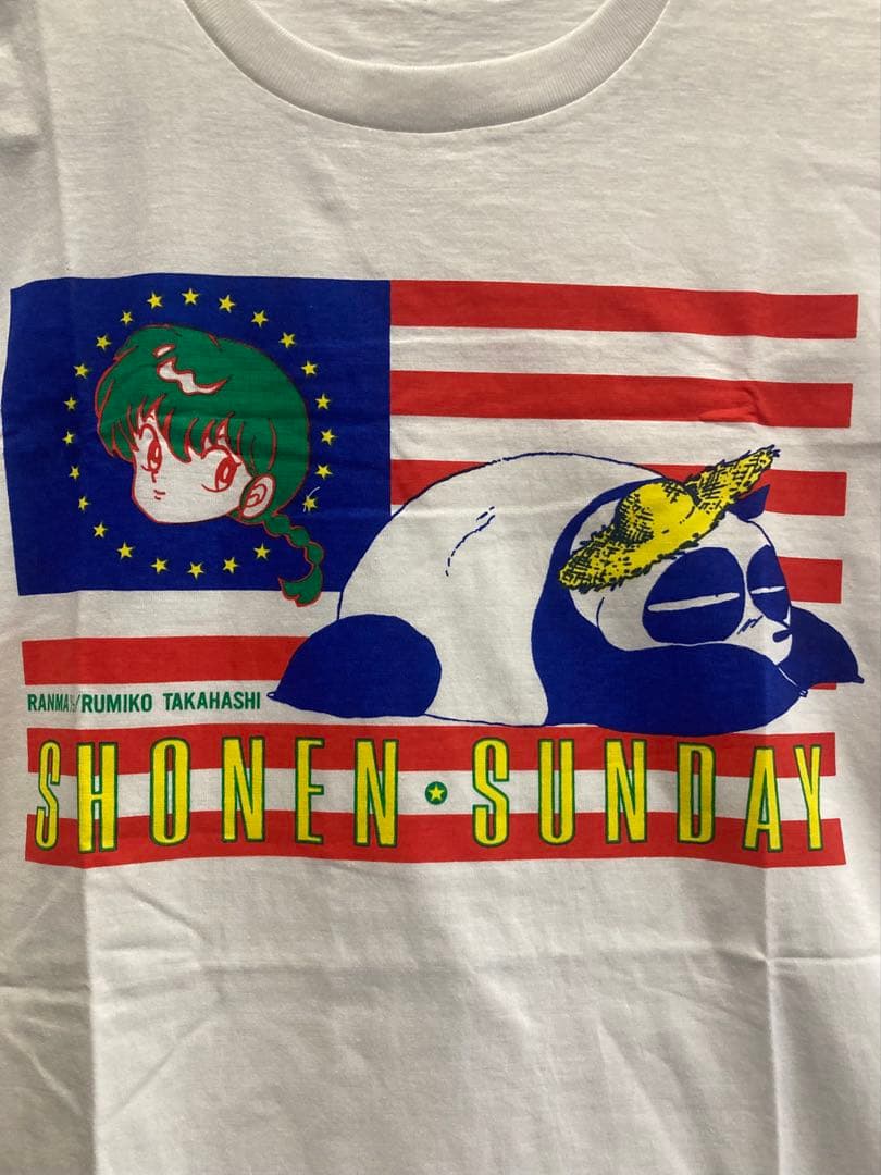 デッドストック‼︎90sらんま1/2Tシャツ高橋留美子少年サンデー