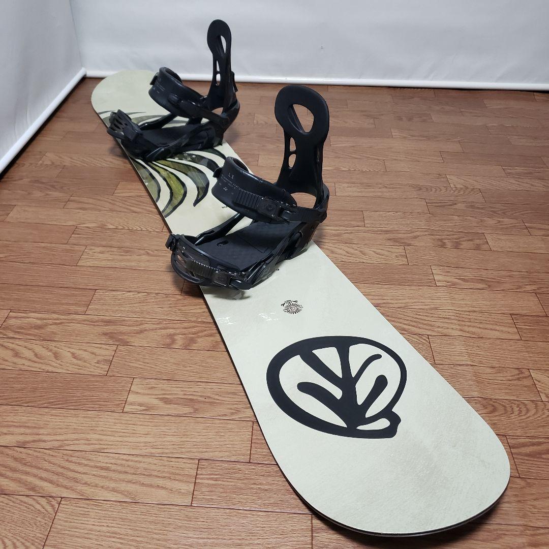美品 GRAY RIDE 152cm スノーボードセット