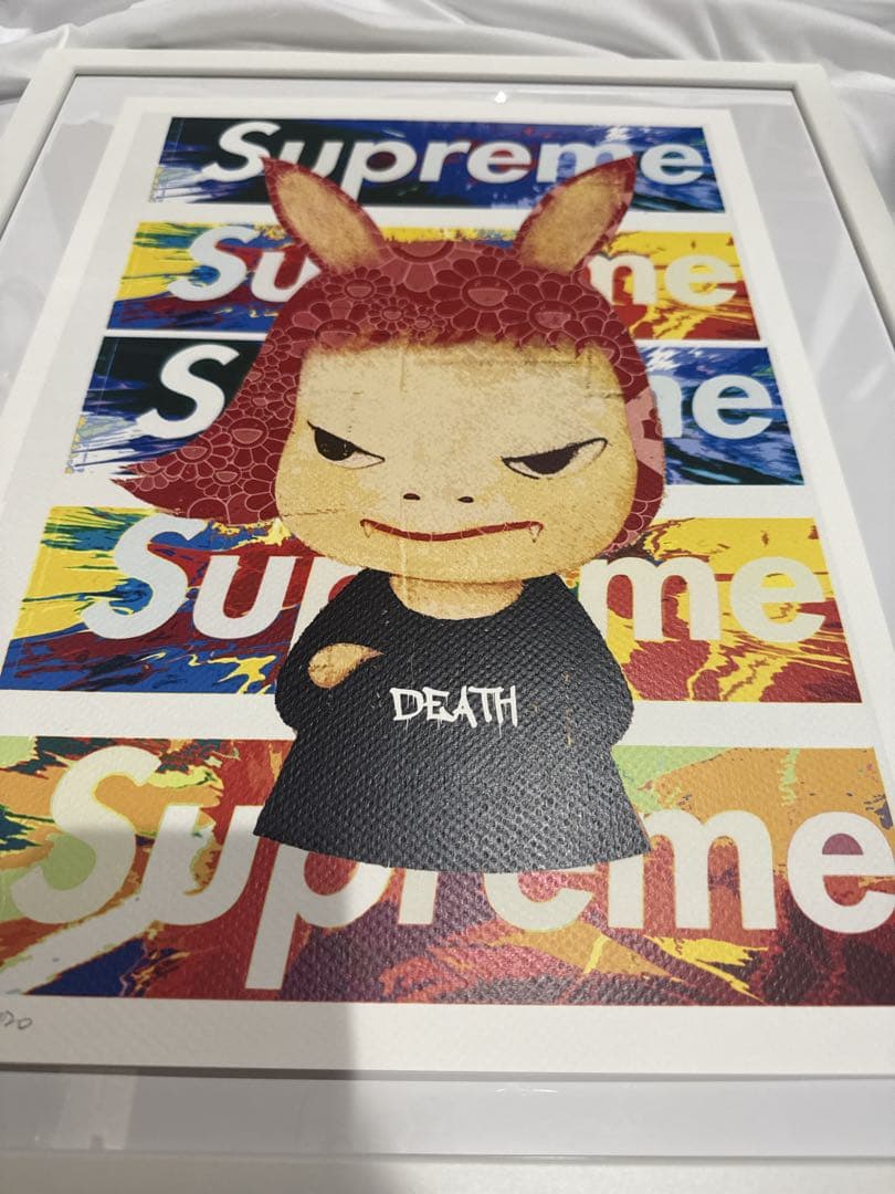 DEATH NYC 現代アートポスター　世界100枚限定supreme 奈良美智
