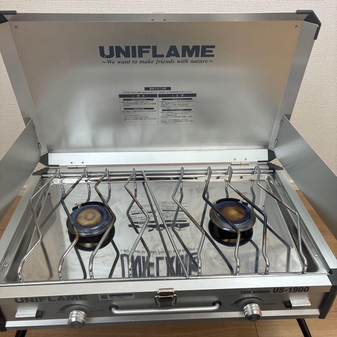 UNIFLAME ツーバーナーコンロ US-1900