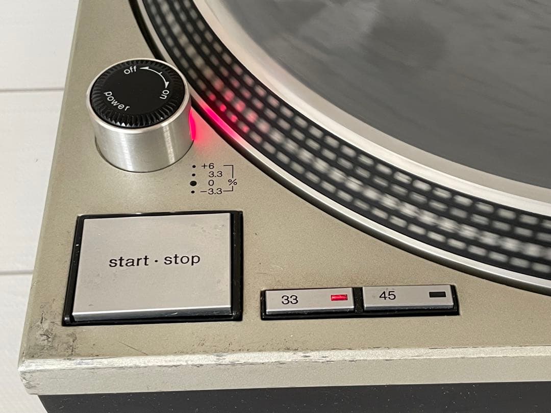 Technics SL-1200 MK3Dターンテーブル　StonesThrow
