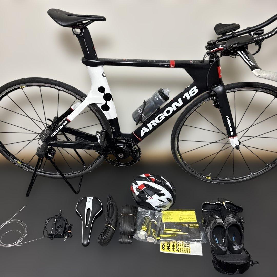 ARGON18 E116 リム　di2 ビンディングシューズ他パーツ