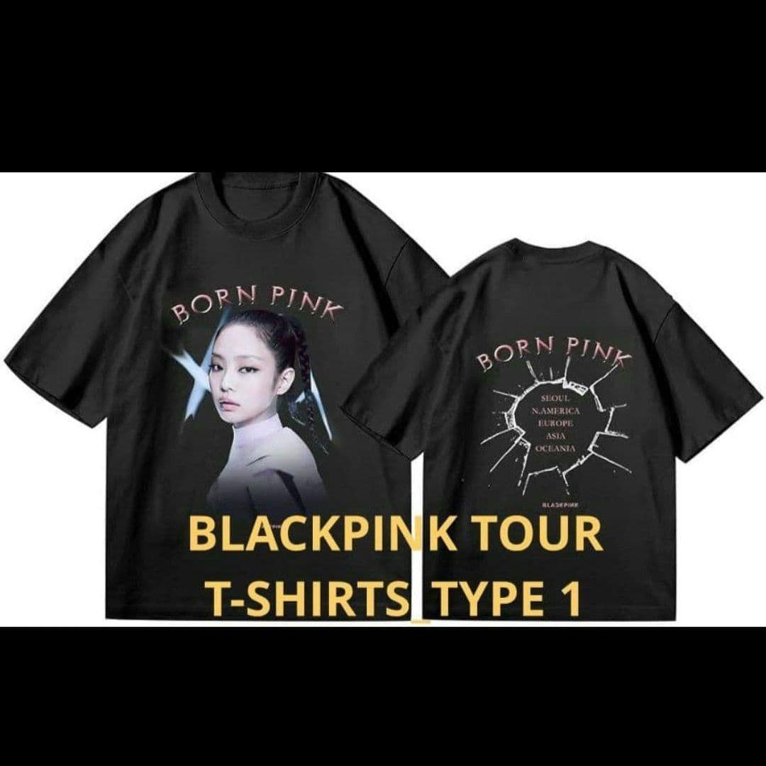 BLACKPINK BORNPINK Tシャツ TYPE1 ジェニ jennie