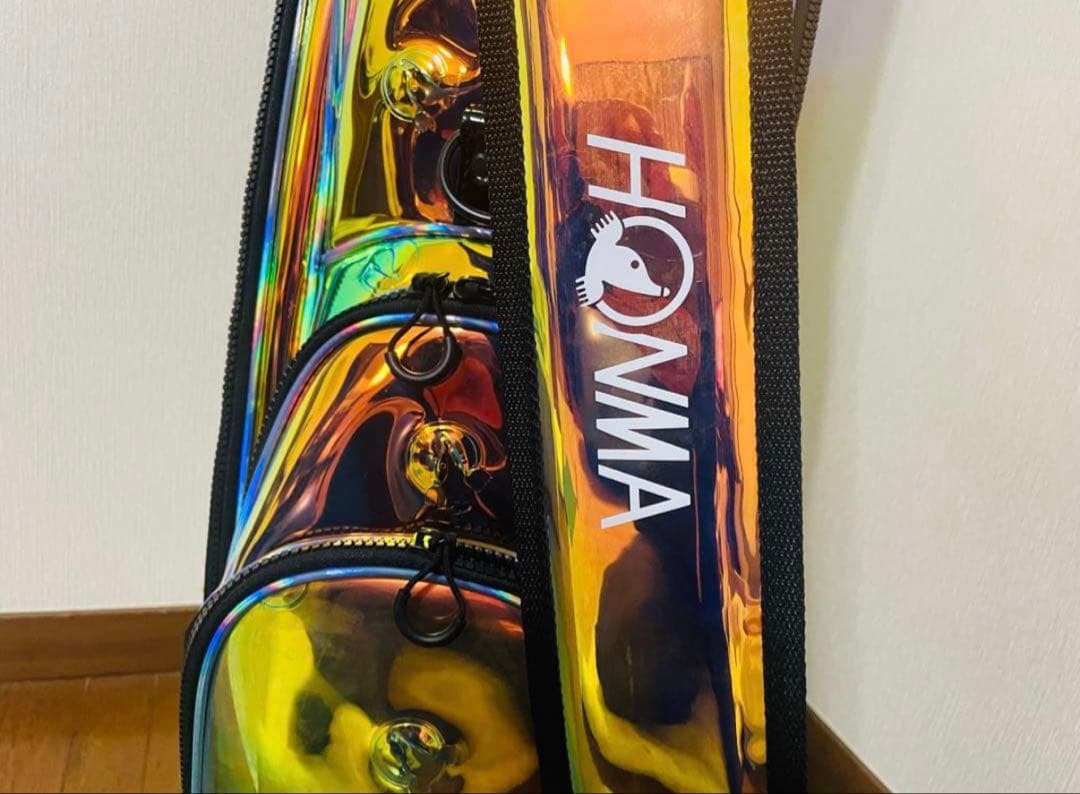 【ホンマ限定非売品】 HONMA ホンマ スケルトン クリアキャディバッグ