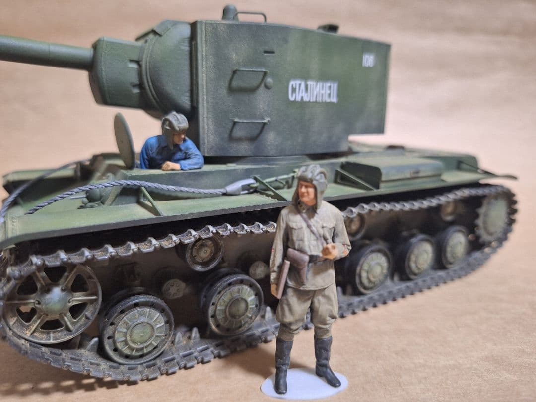 ソビエト重戦車 KV2 アメリカM4A3E2 中戦車 ジャンボ 1/35