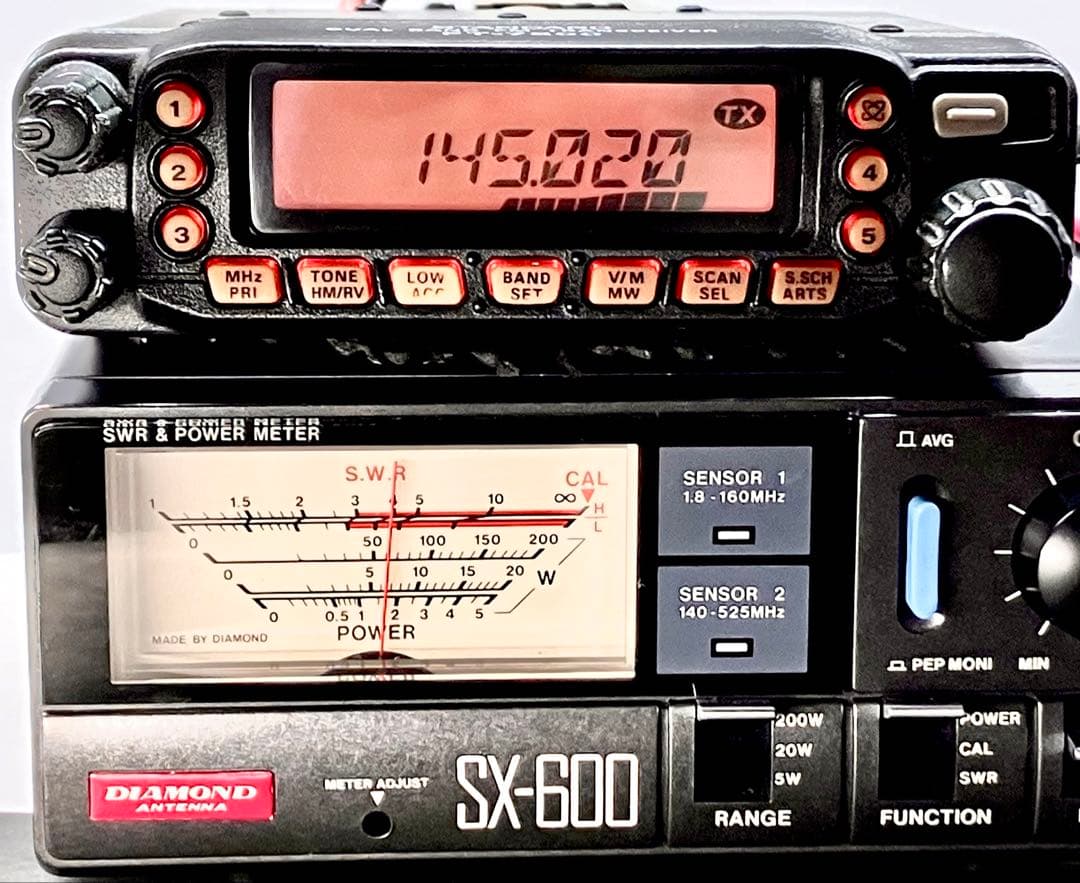 ヤエス FT-7800H 50w/40w アマチュア無線機