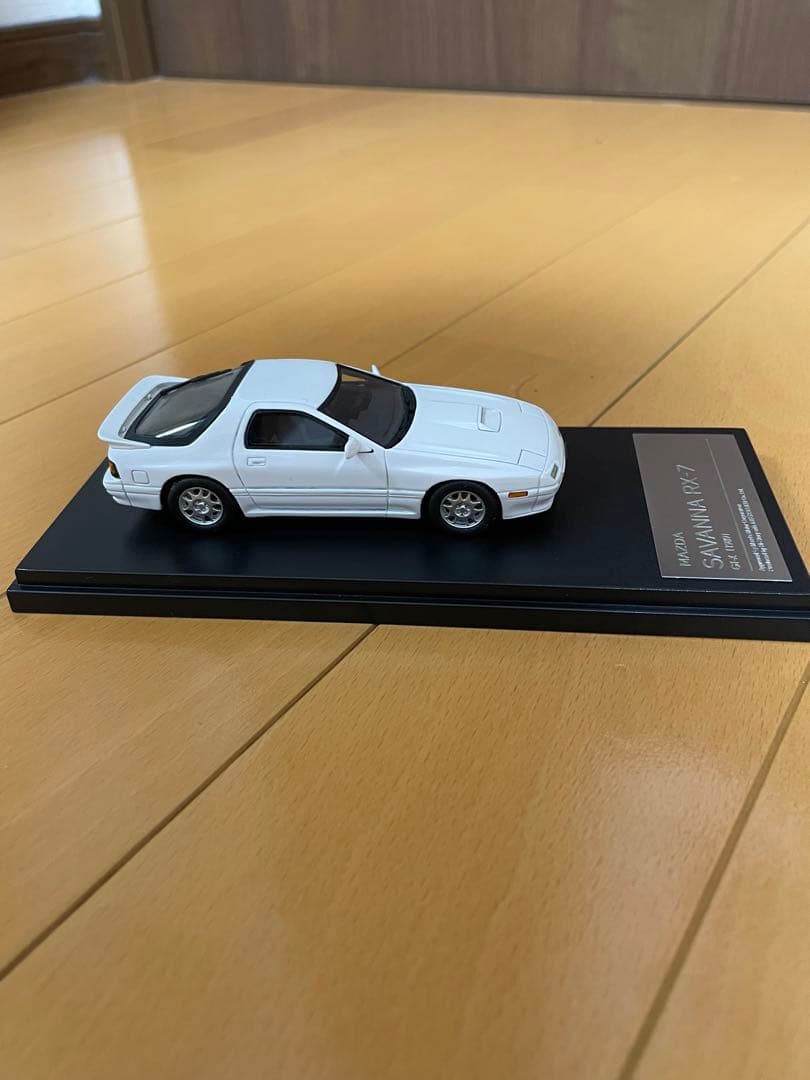 ハイストーリー 1/43 マツダ RX-7 GT-X FC3S ホワイト