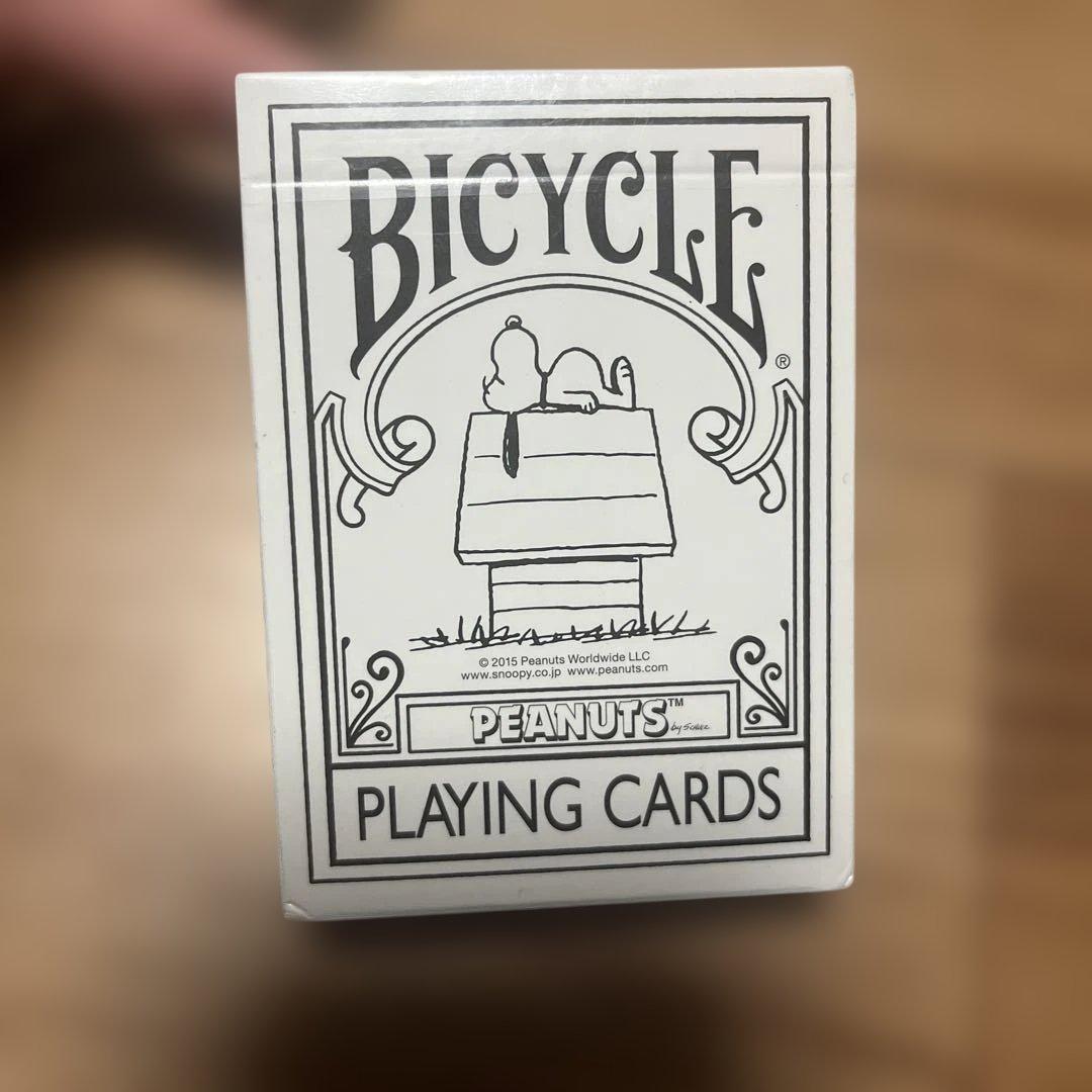 未開封 BICYCLE PEANUTS playing cards スヌーピー