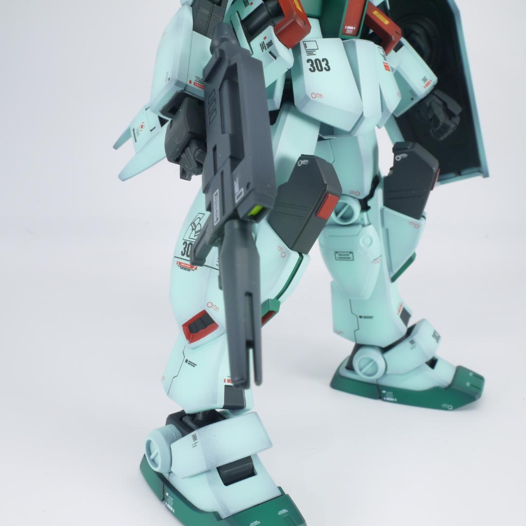 ガンプラ　HG ジムⅢ①　全塗装　完成品