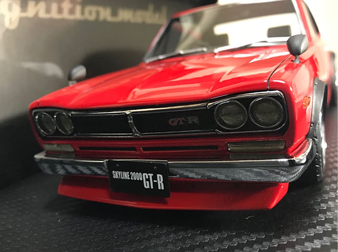 イグニッションモデル 1/18 スカイライン 2000 GT-R 難有り