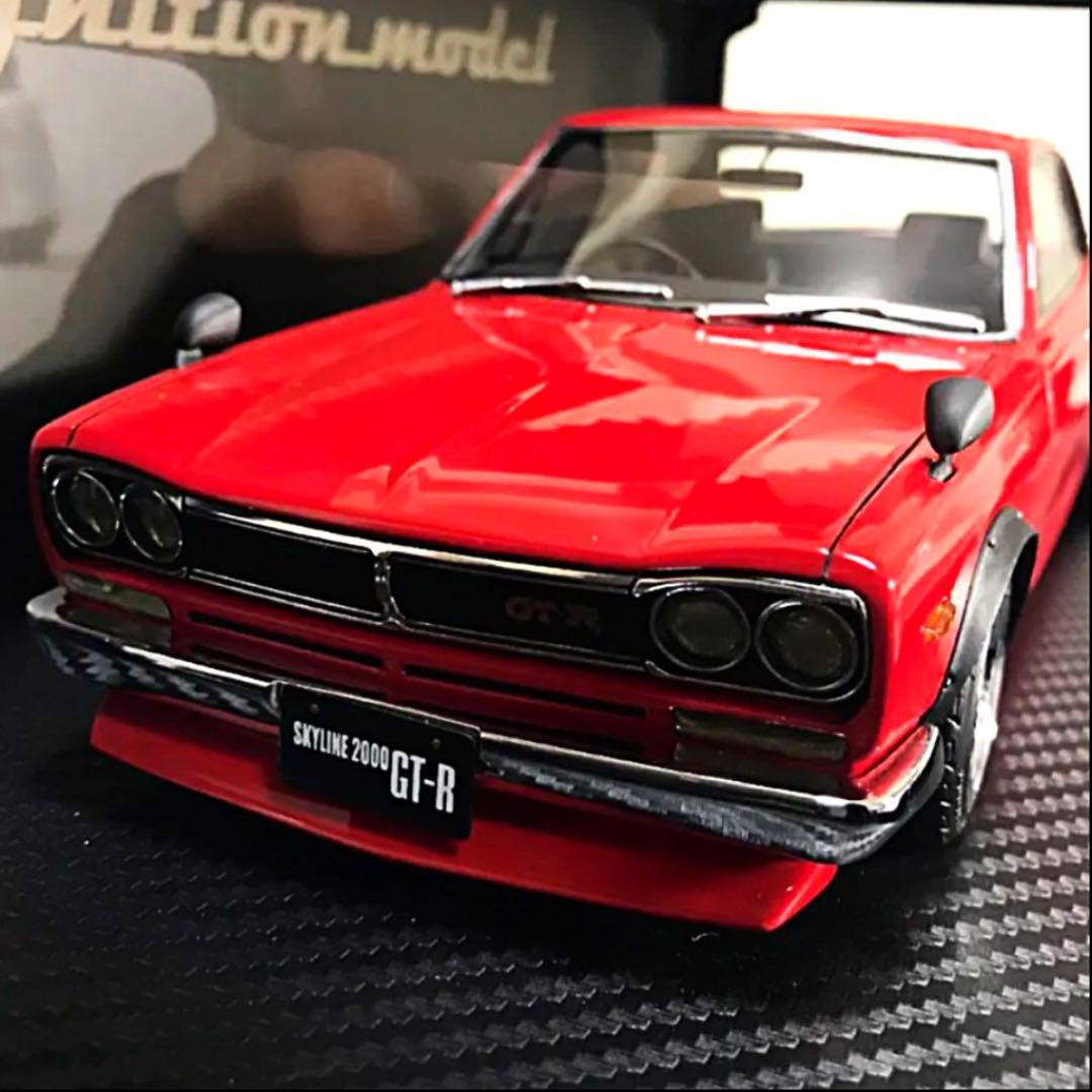 イグニッションモデル 1/18 スカイライン 2000 GT-R 難有り