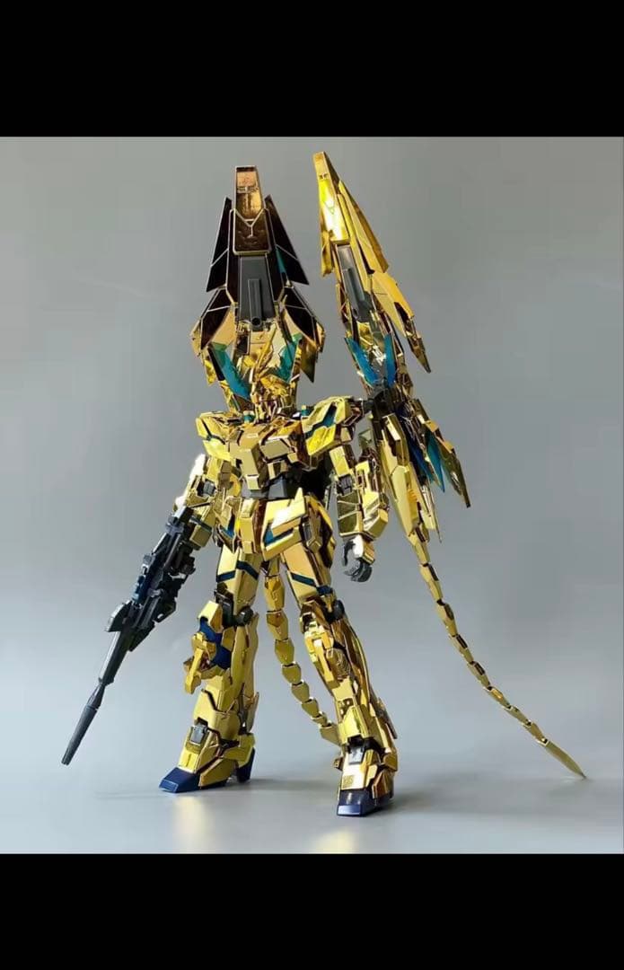未組立 MG ユニコーン ゴールドメッキ Ver.