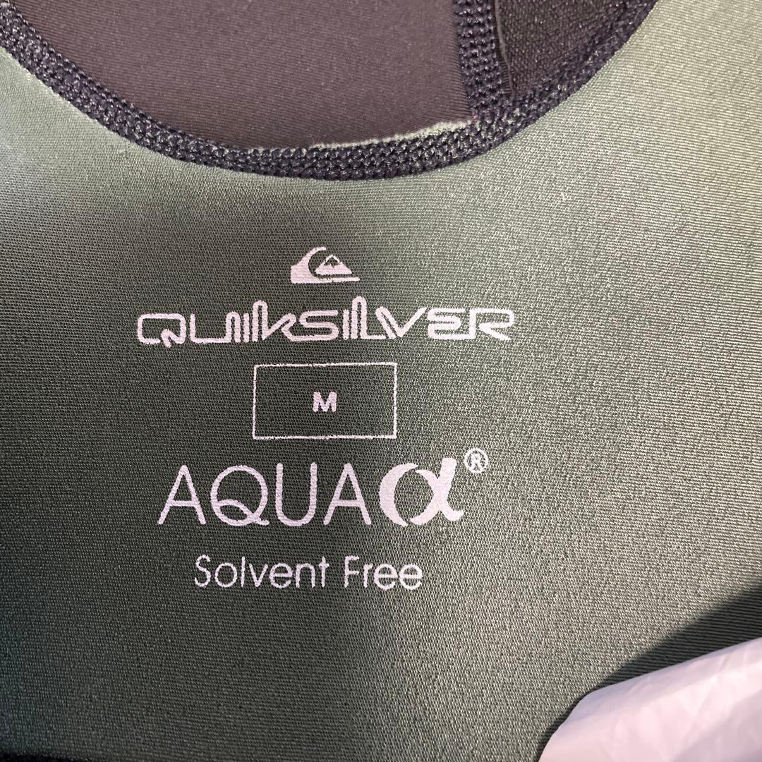 【美品】Quiksilver クイックシルバー ウェットスーツ　　メンズＭ
