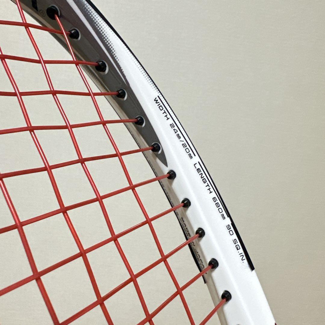 美品 YONEX NEXIGA90V 軽量 UL1 軟式テニスラケット