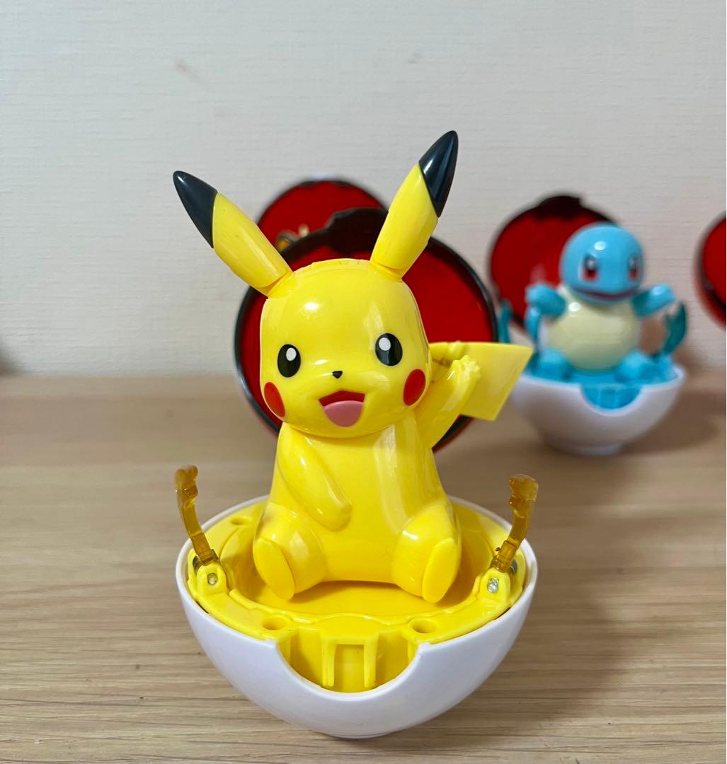 ポケモン フィギュアセット6点 モンスターボール