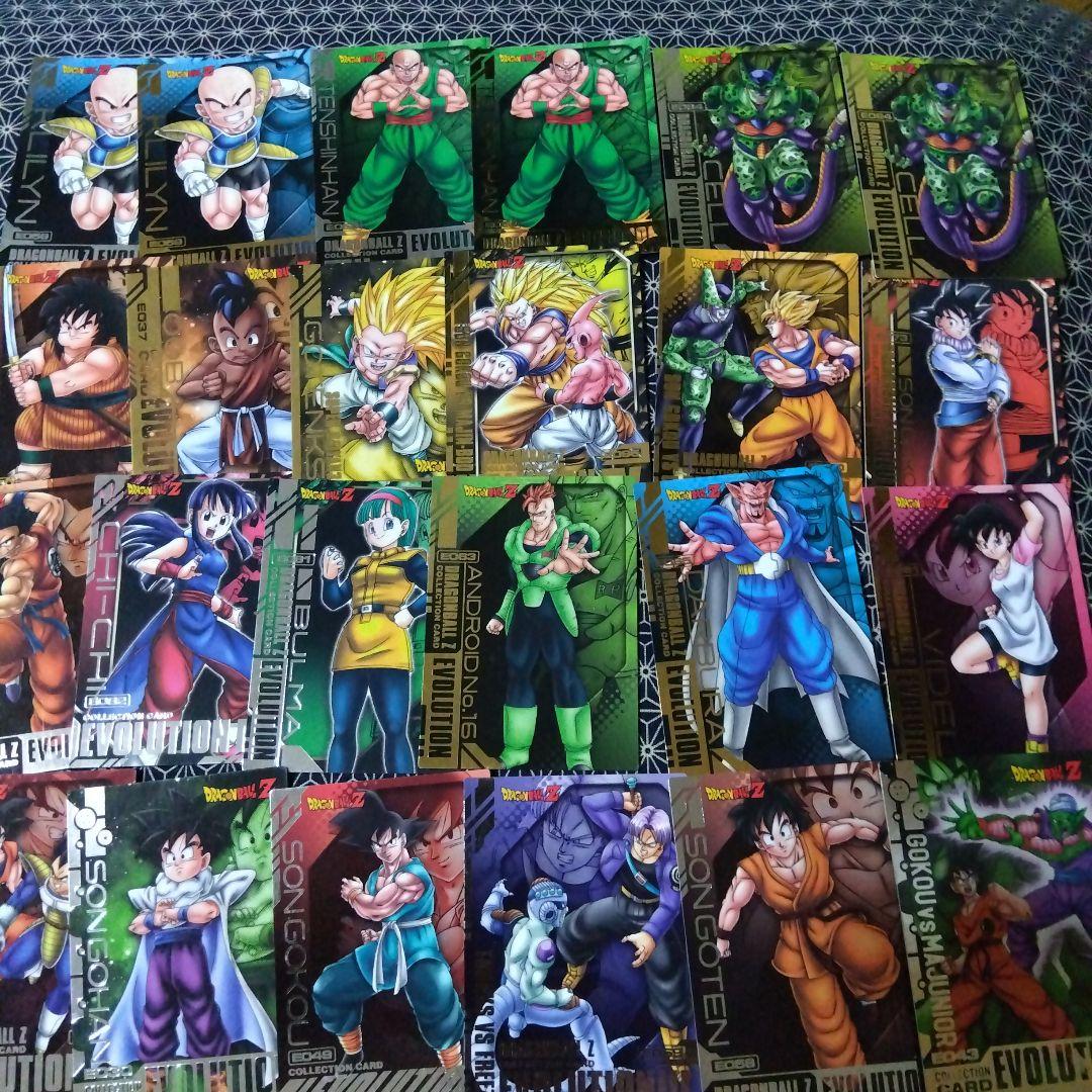 ドラゴンボールZ エボリューション コレクション カード ２４枚セット