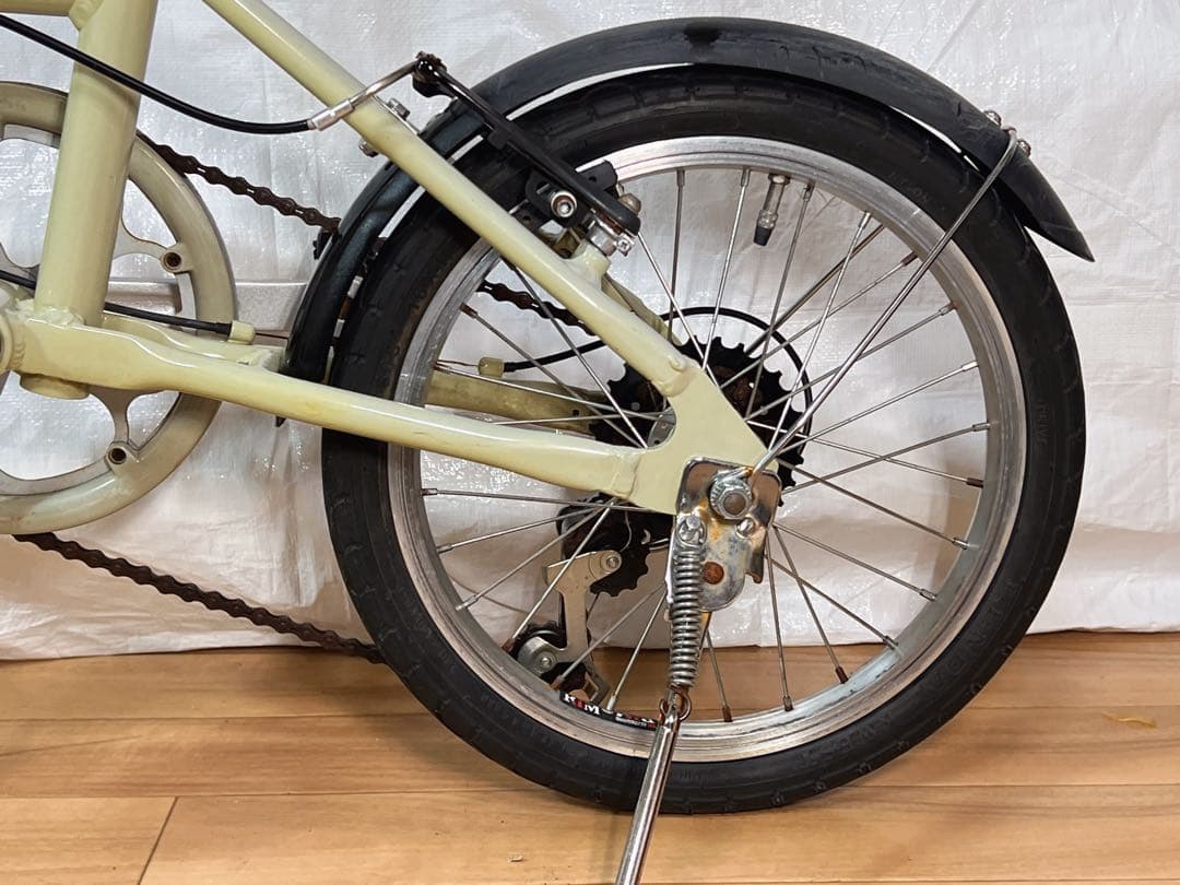 CAPTAIN STAG 16インチ折りたたみ自転車