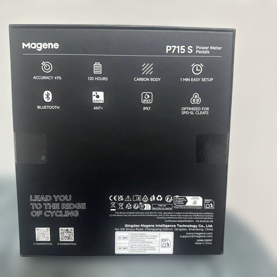 シマノSPD-SL Mageneマージーン P715 S ペダル型パワーメーター