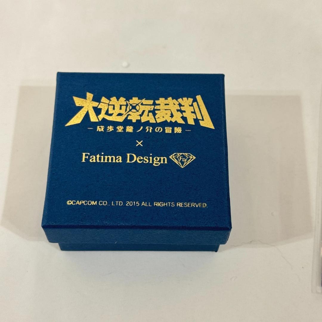 大逆転裁判 Fatima design コラボ ピンバッジ 逆転裁判 アクセサリ