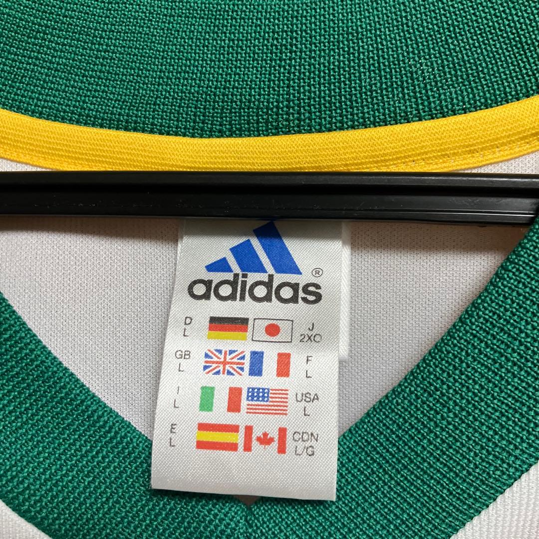 【美品】adidas 南アフリカ代表2002 ユニフォーム2XOサイズ レア！