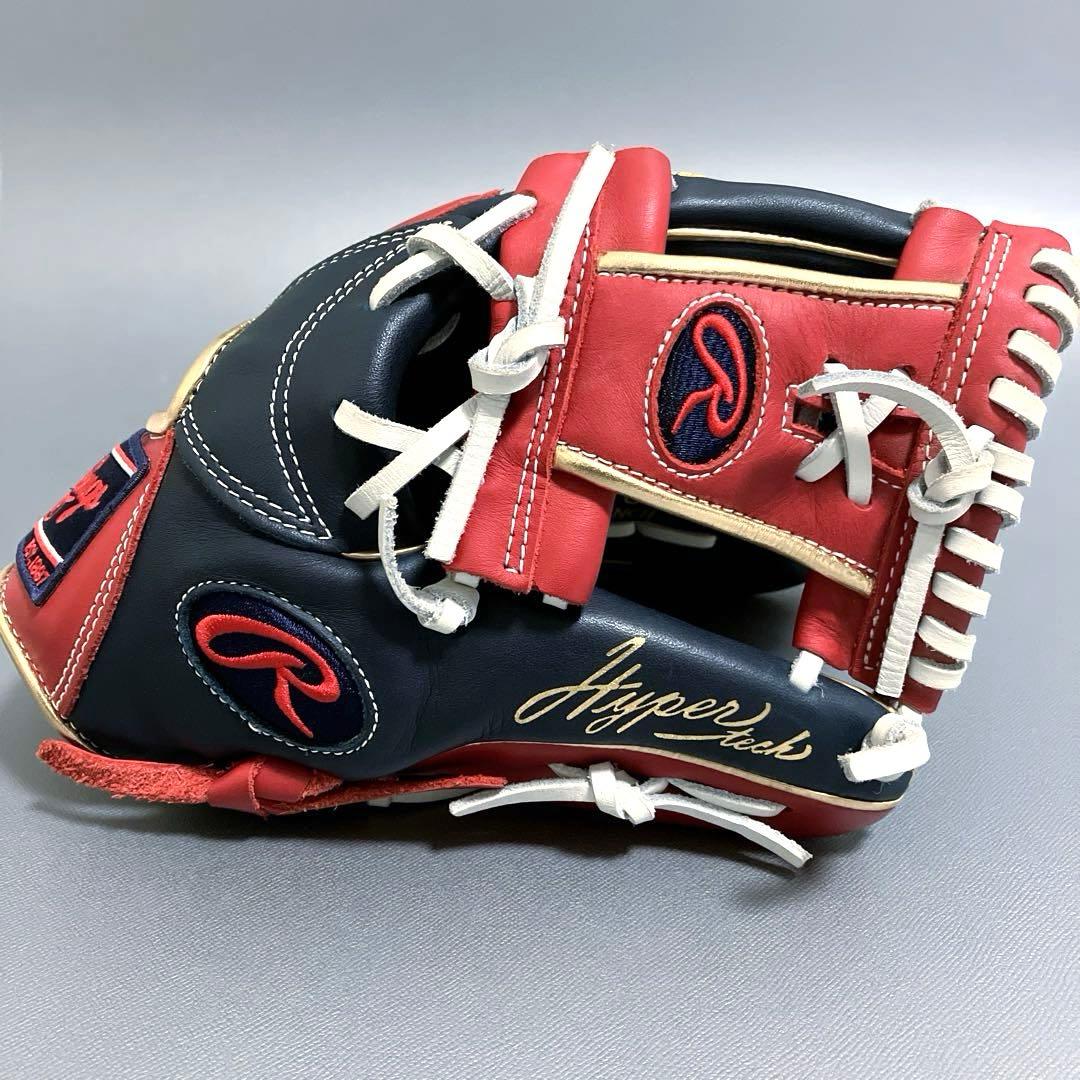美品✨　Rawlings Hypertech 11 1/4inch 軟式グローブ