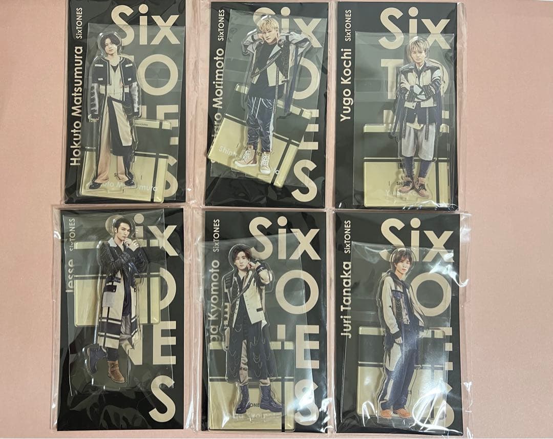SixTONES アクリルスタンド　まとめ売り