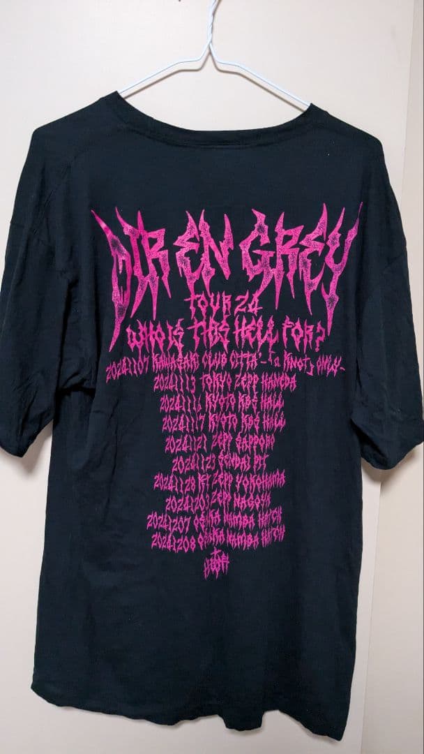 DIR EN GREY WHO IS THIS HELL FOR Tシャツ　XL