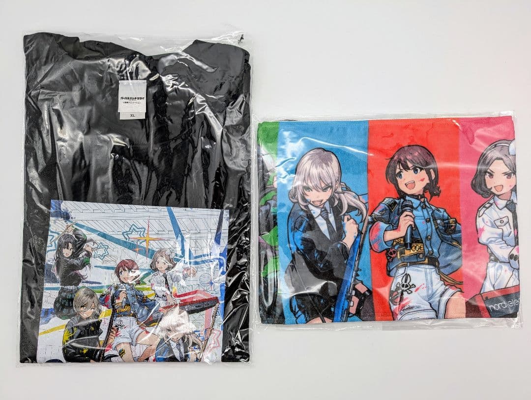ガールズバンドクライ 2ndライブTシャツマフラータオルセット トゲナシトゲアリ