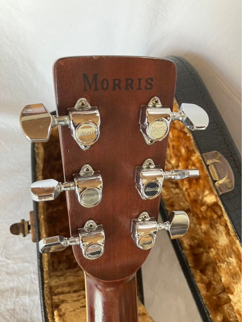 アコースティックギター　Morris. W-25 木目の綺麗なジャパンビンテージ