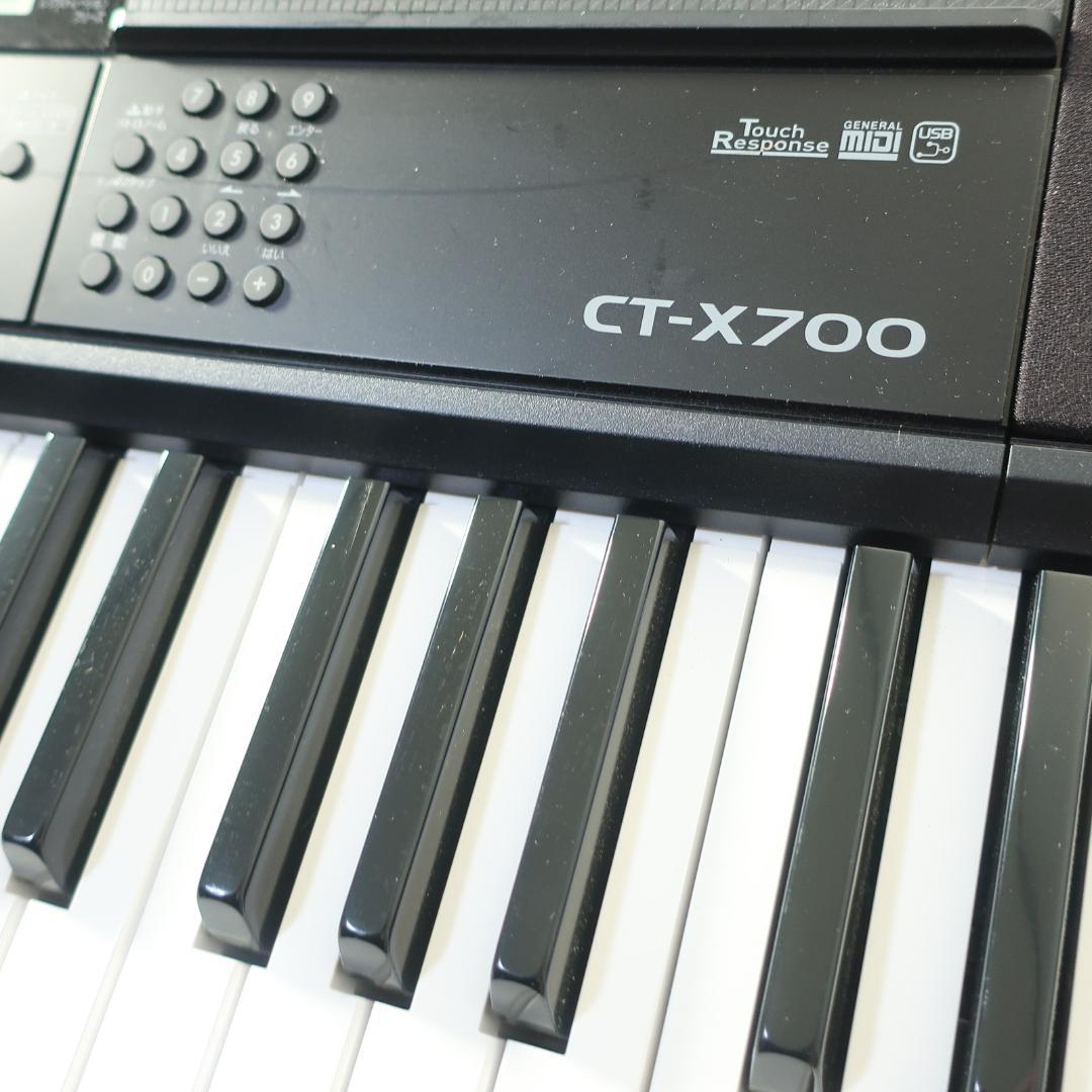 美品 CASIO CT-X700 61鍵盤 2018年製 キーボード