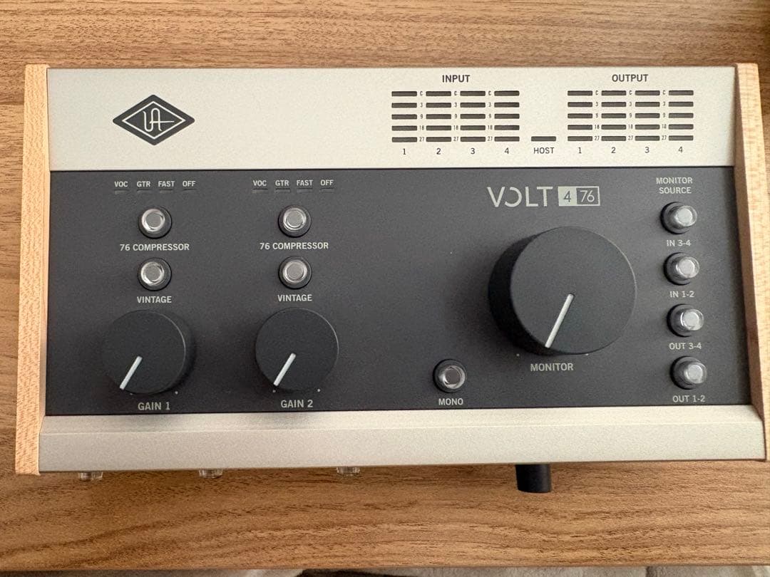 Universal Audio Volt 476 オーディオインターフェイス