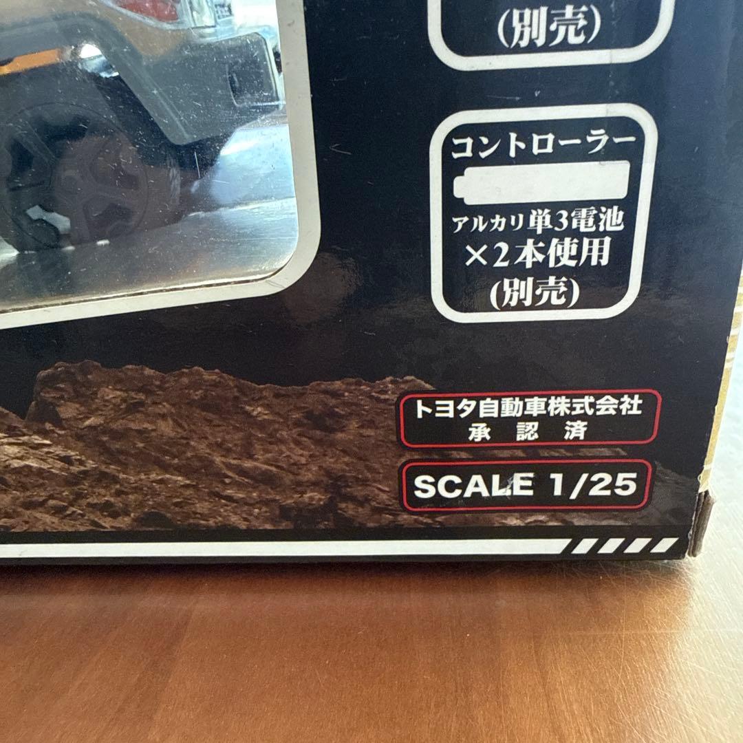 貴重品☆トヨタ承認 ランドクルーザー70 ラジコン ミニカー 1/25スケール
